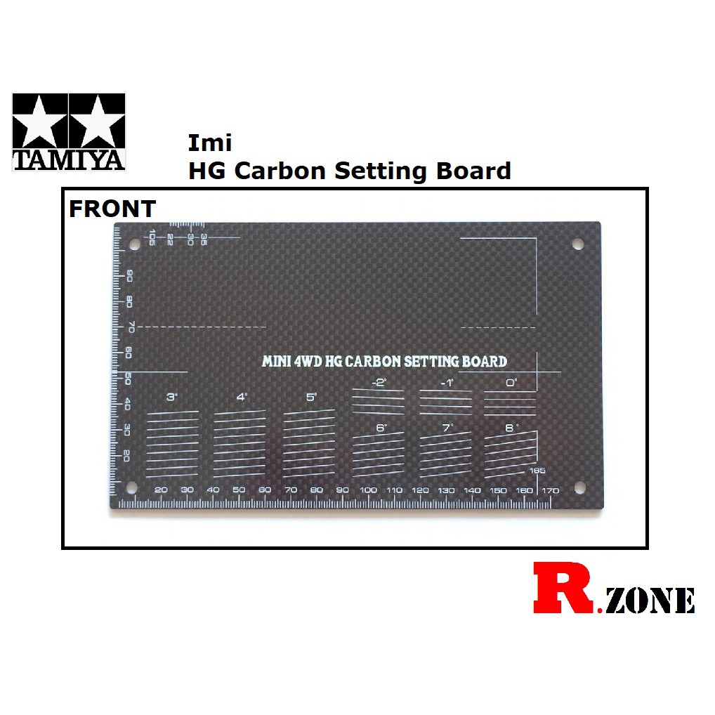 Imi HG Carbon Setting Board for Tamiya Mini 4WD | Shopee Singapore