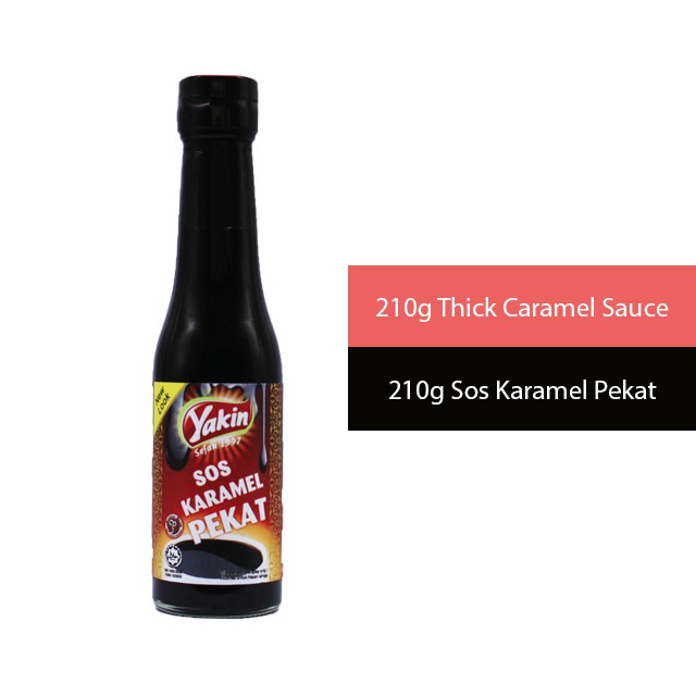 Yakin Thick Caramel Sauce / Sos Karamel Pekat 210g | Shopee Singapore