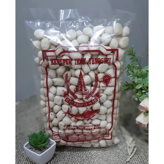 Fish Ball Cracker (Kerupuk Ikan Tengiri) Pagodamas | Shopee Singapore