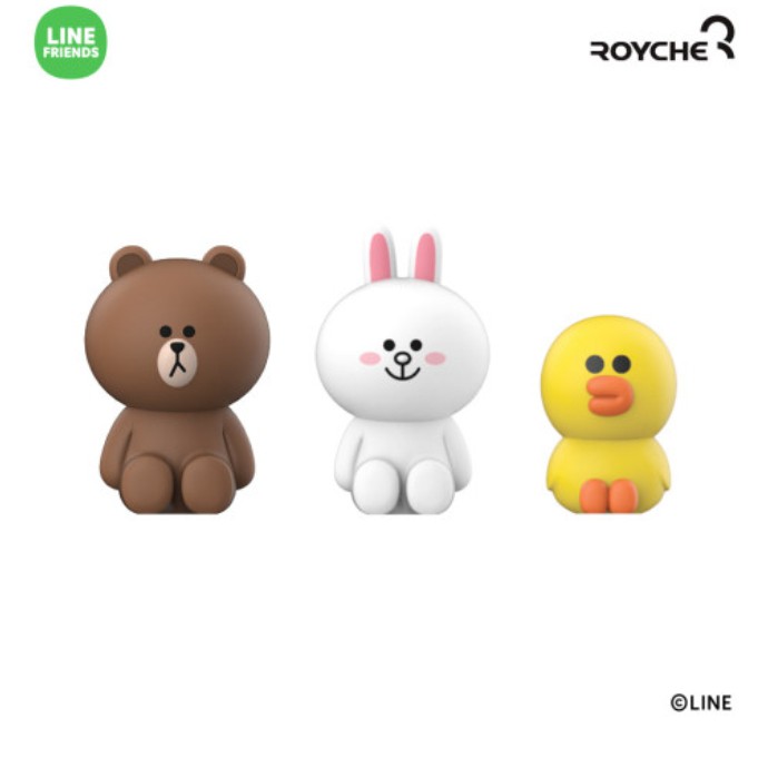 LINE FRIENDS Official MONITOR FIGURE by LINEFRIENDS Royche K-Pop ...