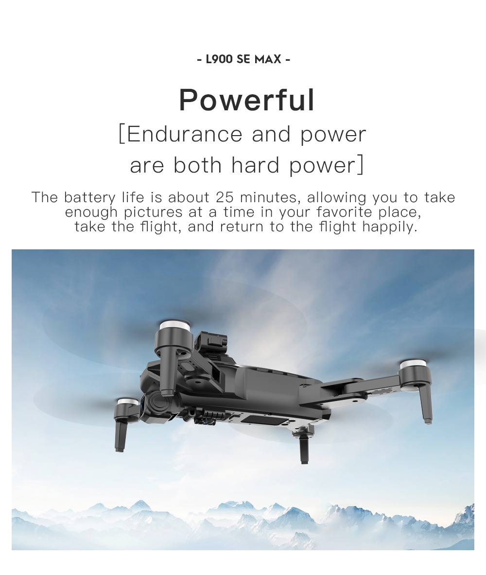 Original L900 Pro SE Max Obstacle Avoid GPS Drone 4K Camera With 5G ...