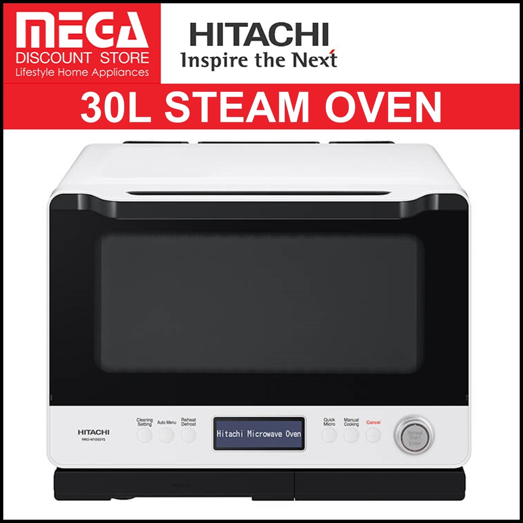 HITACHI MRO-W1000YS 30L STEAM MICROWAVE OVEN | Shopee Singapore