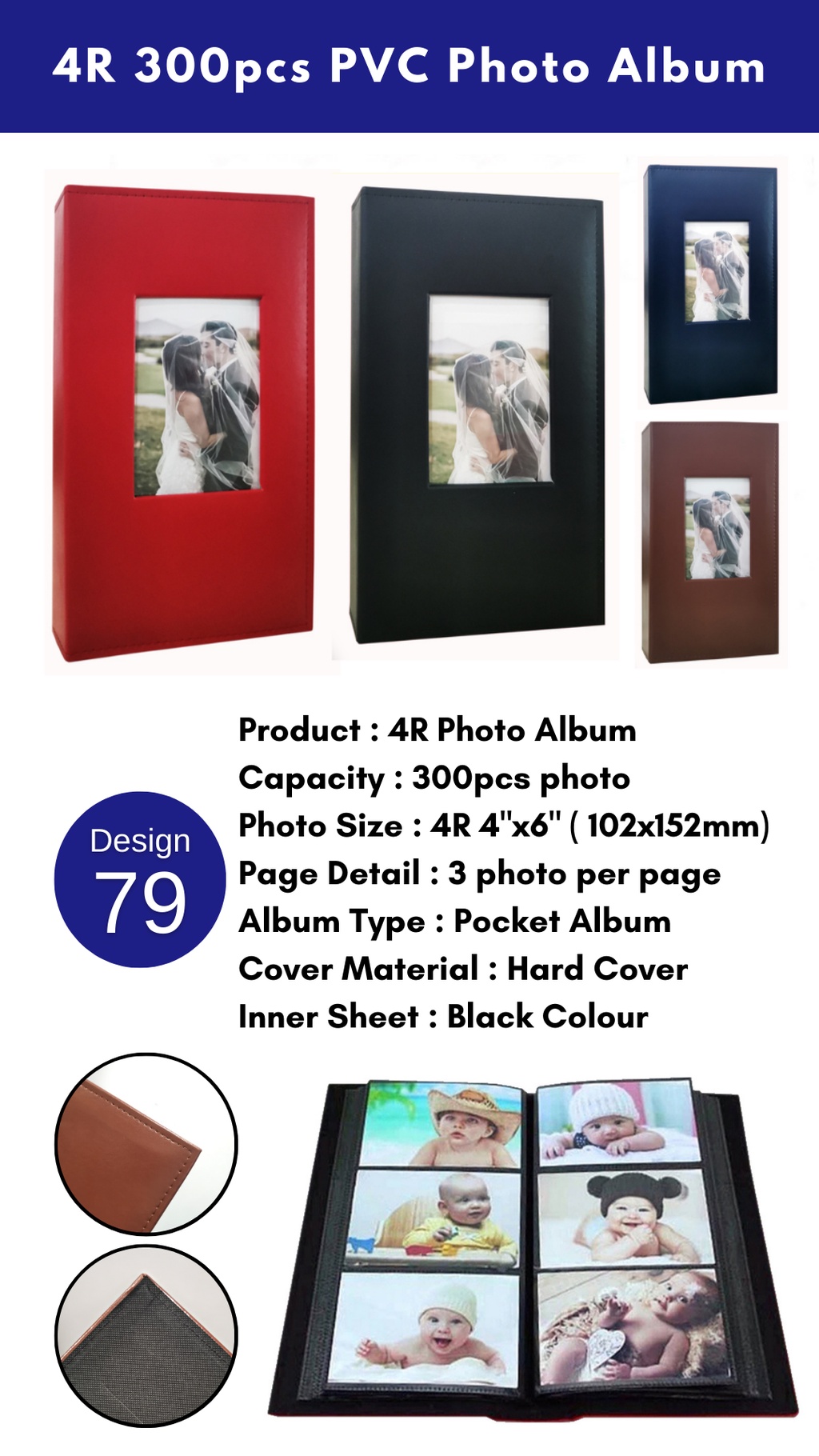 Photo Album 4R (300pcs | Shopee Singapore