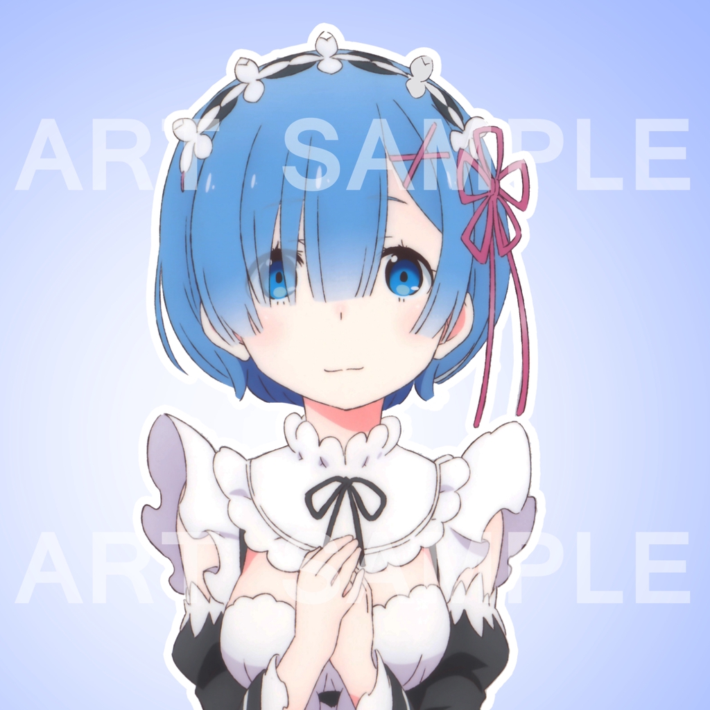 Rem re zero Sticker Nong re: Kara Hajimeru Isekai Seika Anime/Fan ...
