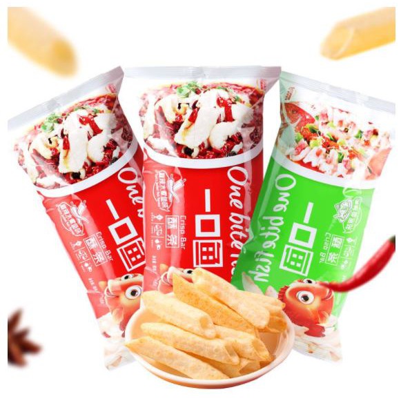 Xiyingying One Bite Shrimp Shrimp Crispy Strips One Bite fish Crispy ...