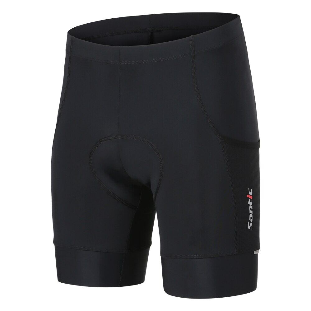Santic Cycling Shorts for Men 4D Coolmax Padded Biker Shorts Summer ...