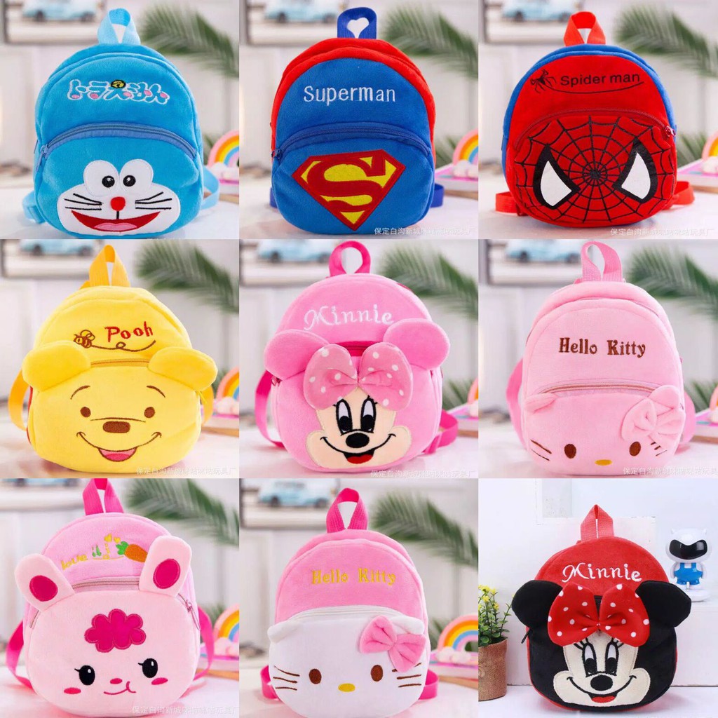 Children's Backpacks with Various Characters, Mini Kids Backpacks with ...