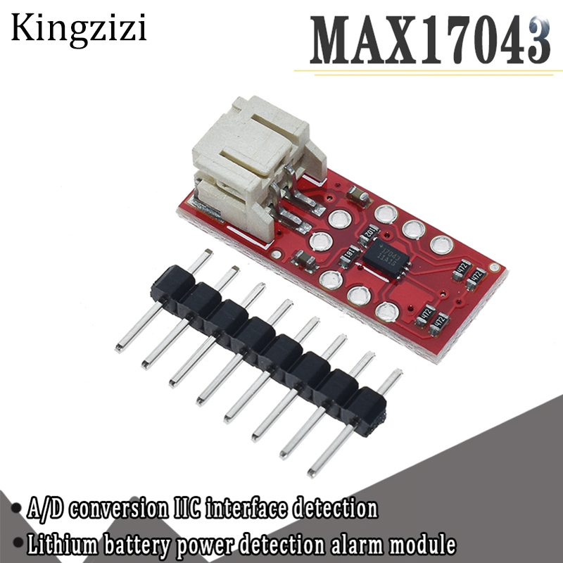 LiPo Fuel Gauge Lithium Battery Detection Board Module A/D Conversion ...