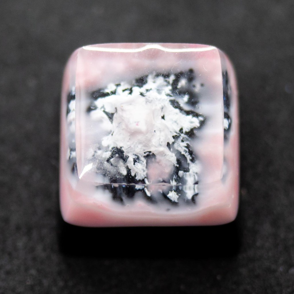 Cherry Blossom Mt. Fuji Resin Artisan Keycap (Backlight Compatible ...