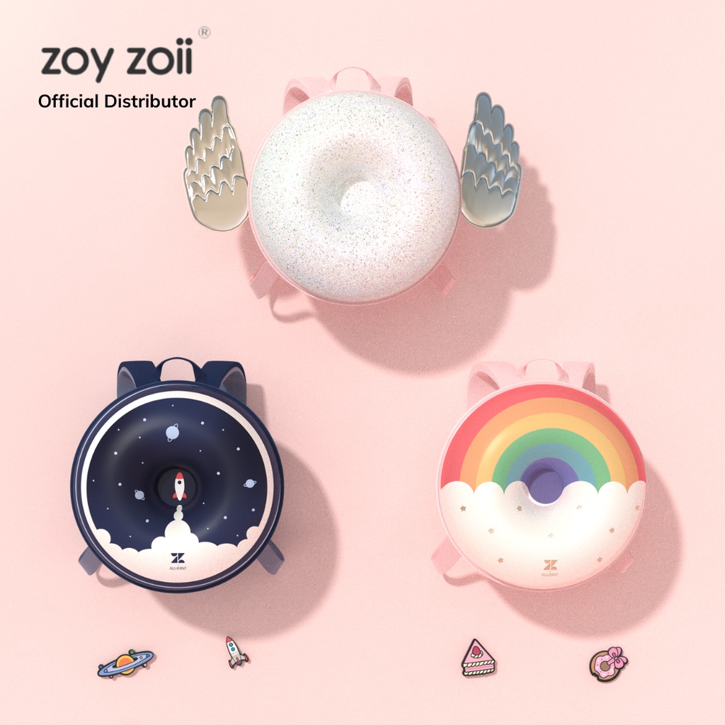 Zoyzoii Donut B1 series kids backpack for Travel, Daycare, Pre-school ...