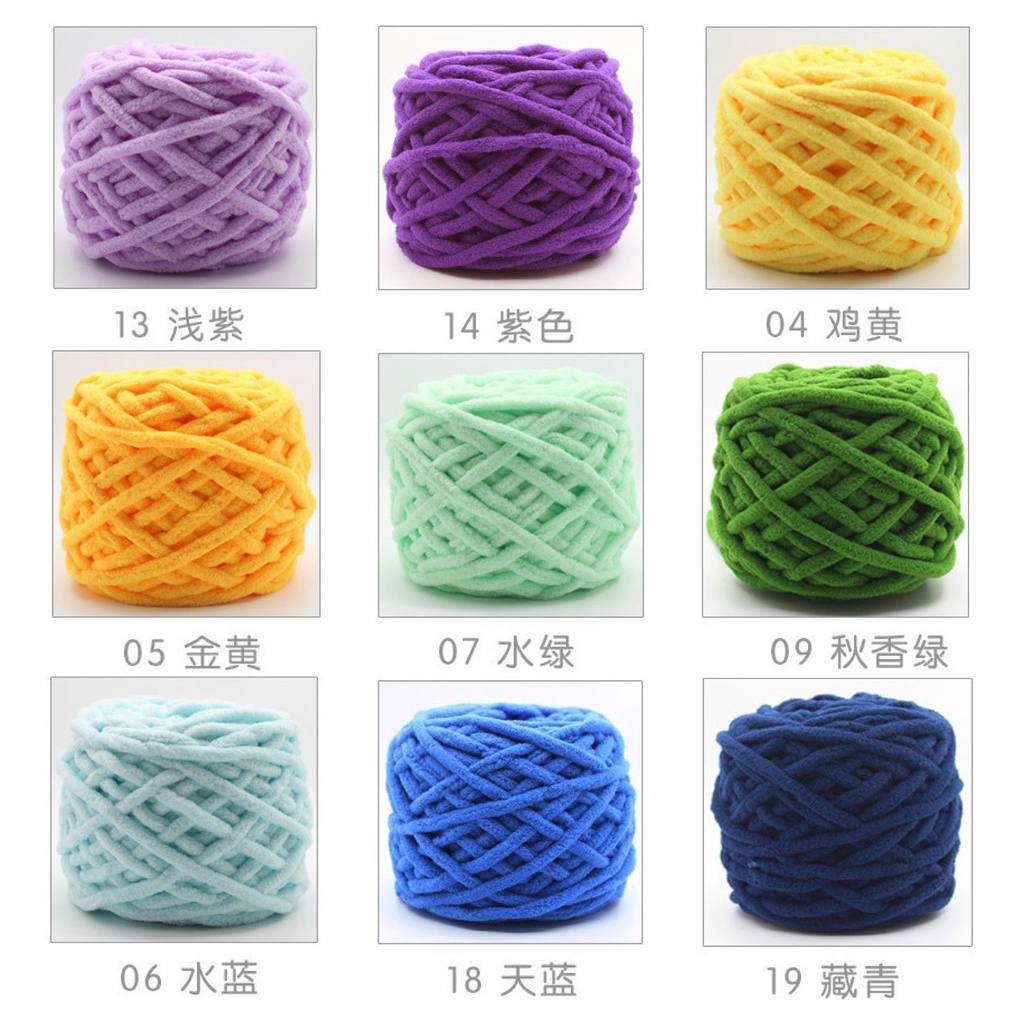 【SG Ready Stock】 Ice Stripe Yarn Ice Line Thick Roving Scarf Crochet ...