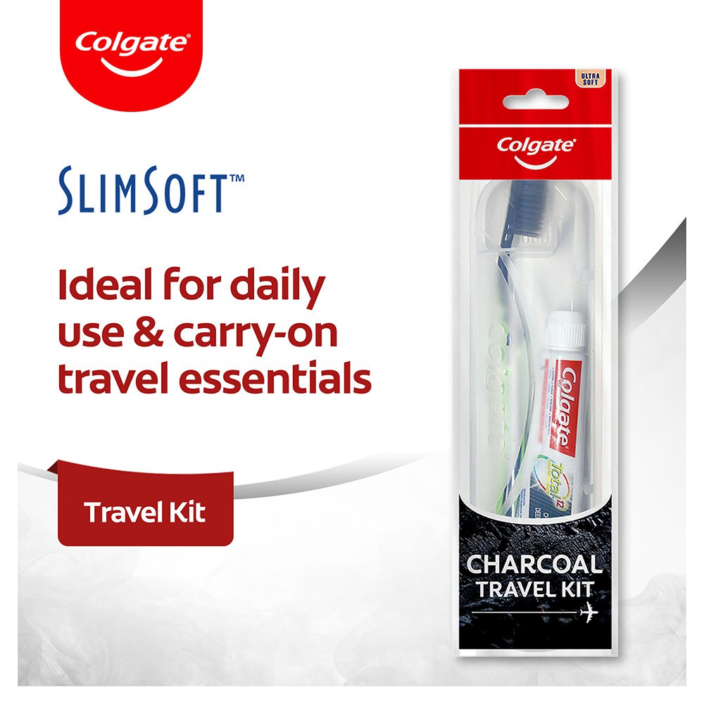 Colgate Charcoal Travel Kit | Shopee Singapore