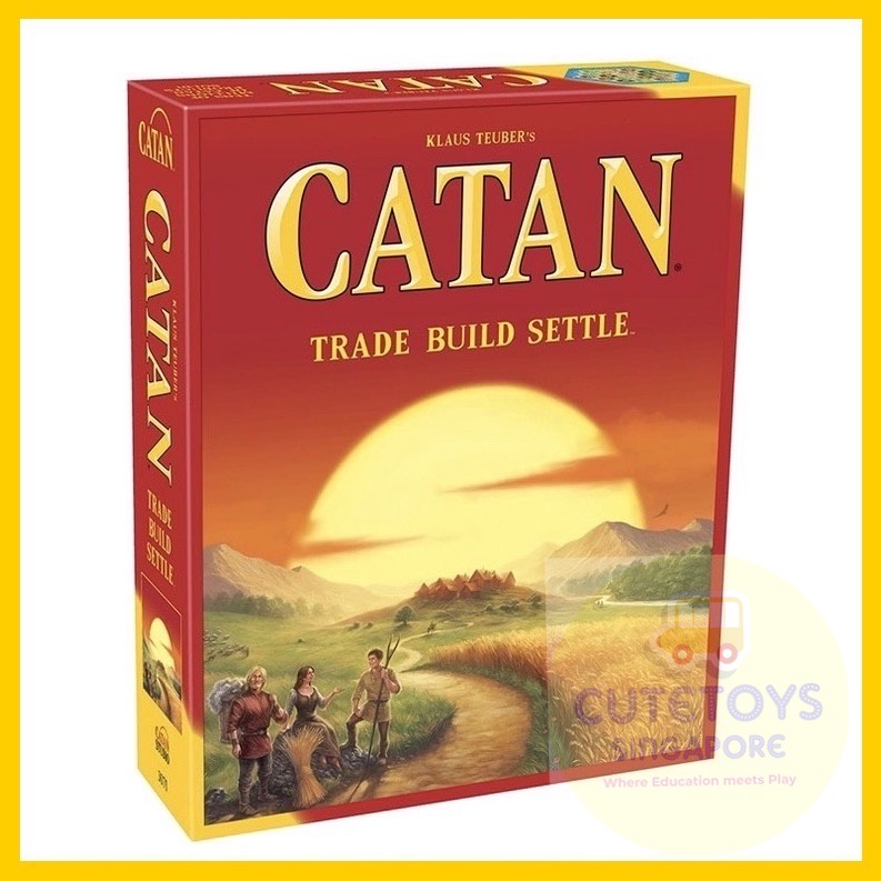 [SG] CATAN Board Game (5th Edition Basic) | Rivals for Catan | Shopee ...