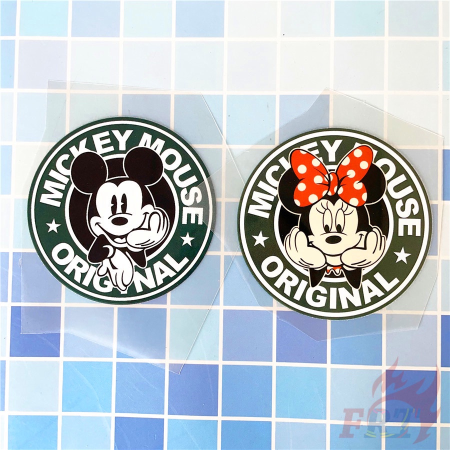 Heat Transfer Vinyl Stickers：Mickey Mouse / Minnie Mouse 1Pc Patch DIY ...