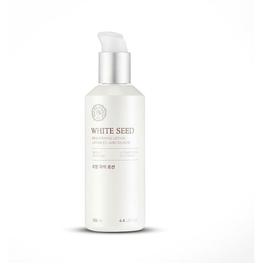 The Face Shop White Seed Brightening Lotion (145ml) | Shopee Singapore