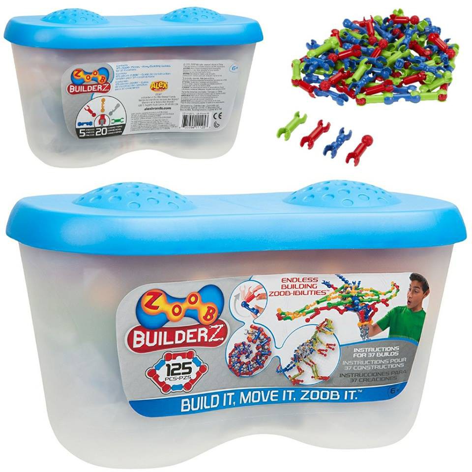 BNIB: ZOOB BuilderZ 125 Piece Kit | Shopee Singapore