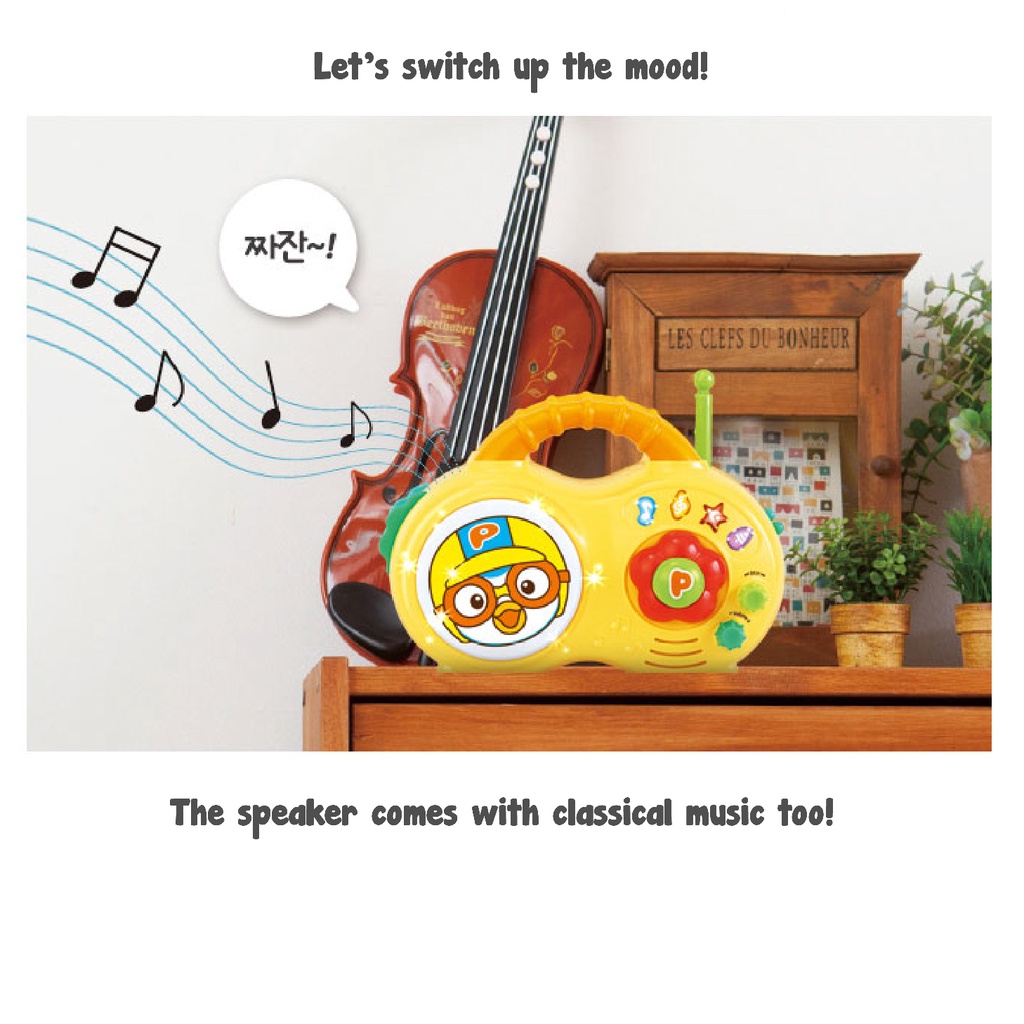 Pororo Twinkle Music Speaker Box, Kids Children Toys Sleep Assistance ...