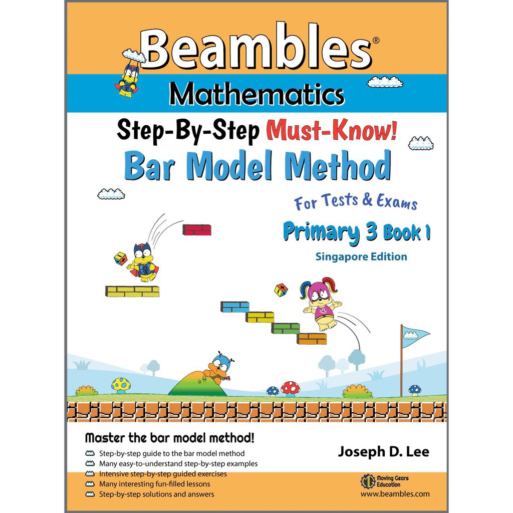 P3 Beambles Mathematics Maths Bar Model Method Primary 3 Math Book 1 ...