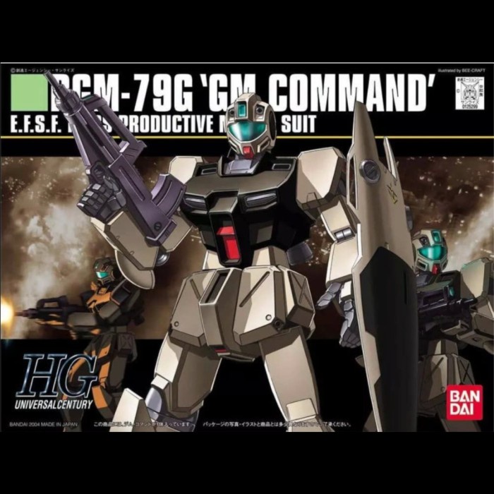 Hg HGUC RGM-79G GM Command 1/144 Gundam Gunpla Bandai | Shopee Singapore