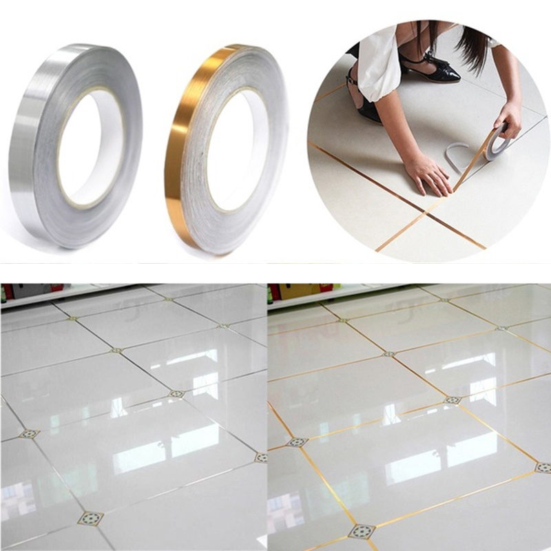 50 M/ Roll Ceramic Tile Mildewproof Gap Tape/ DIY Self-adhesive ...