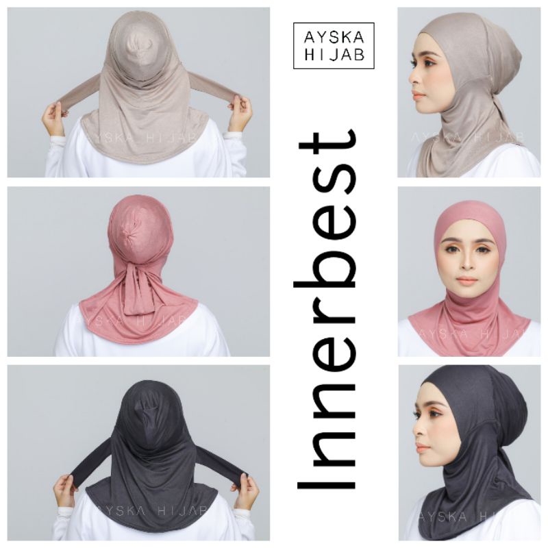 InnerBest Inner Ninja Tie-Back (BESTSELLER) Original by Ayska Hijab ...