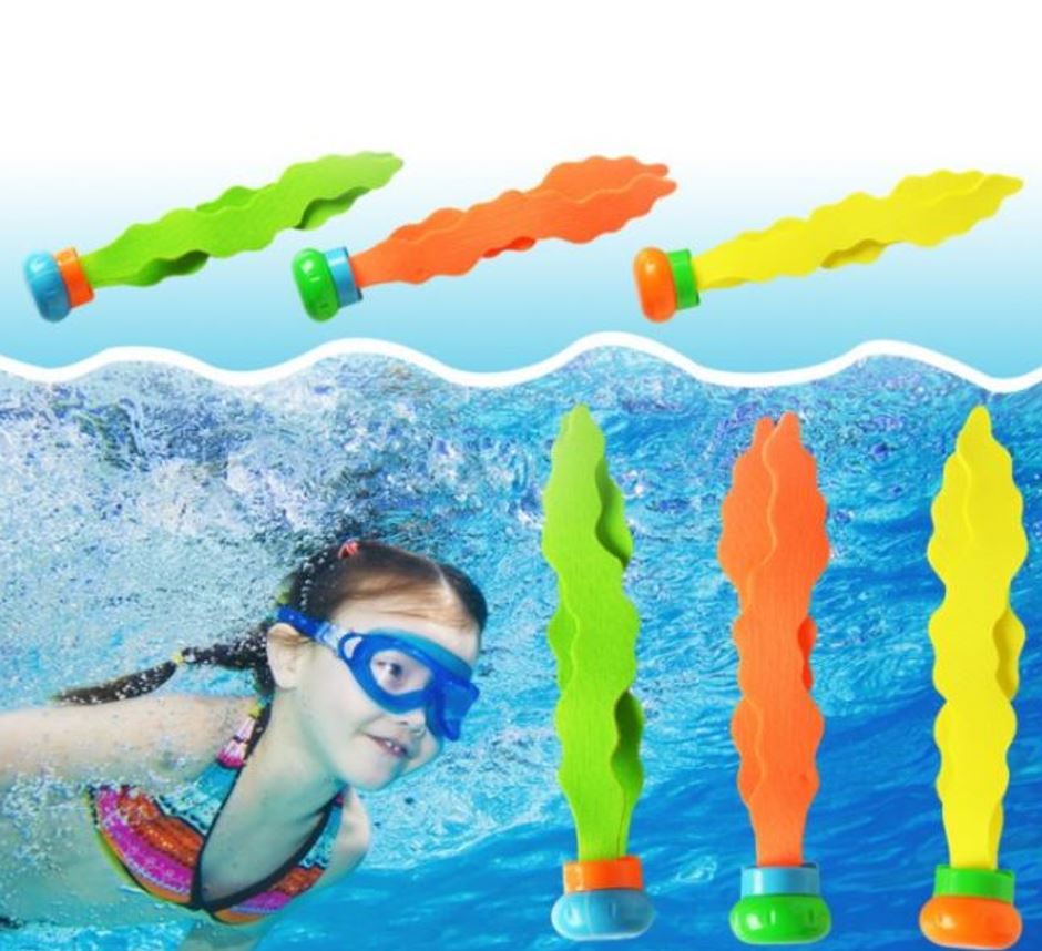 Swimming Pool toys Underwater Rings Diving Toys Throwing Toys Diving ...