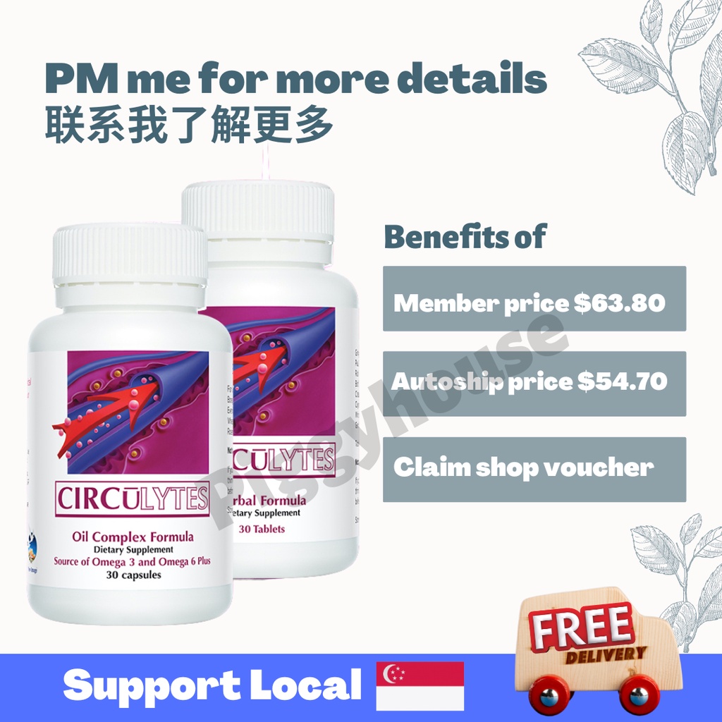 New Image - Circulytes Pack 30 tablets and 30 capsules - (High blood ...