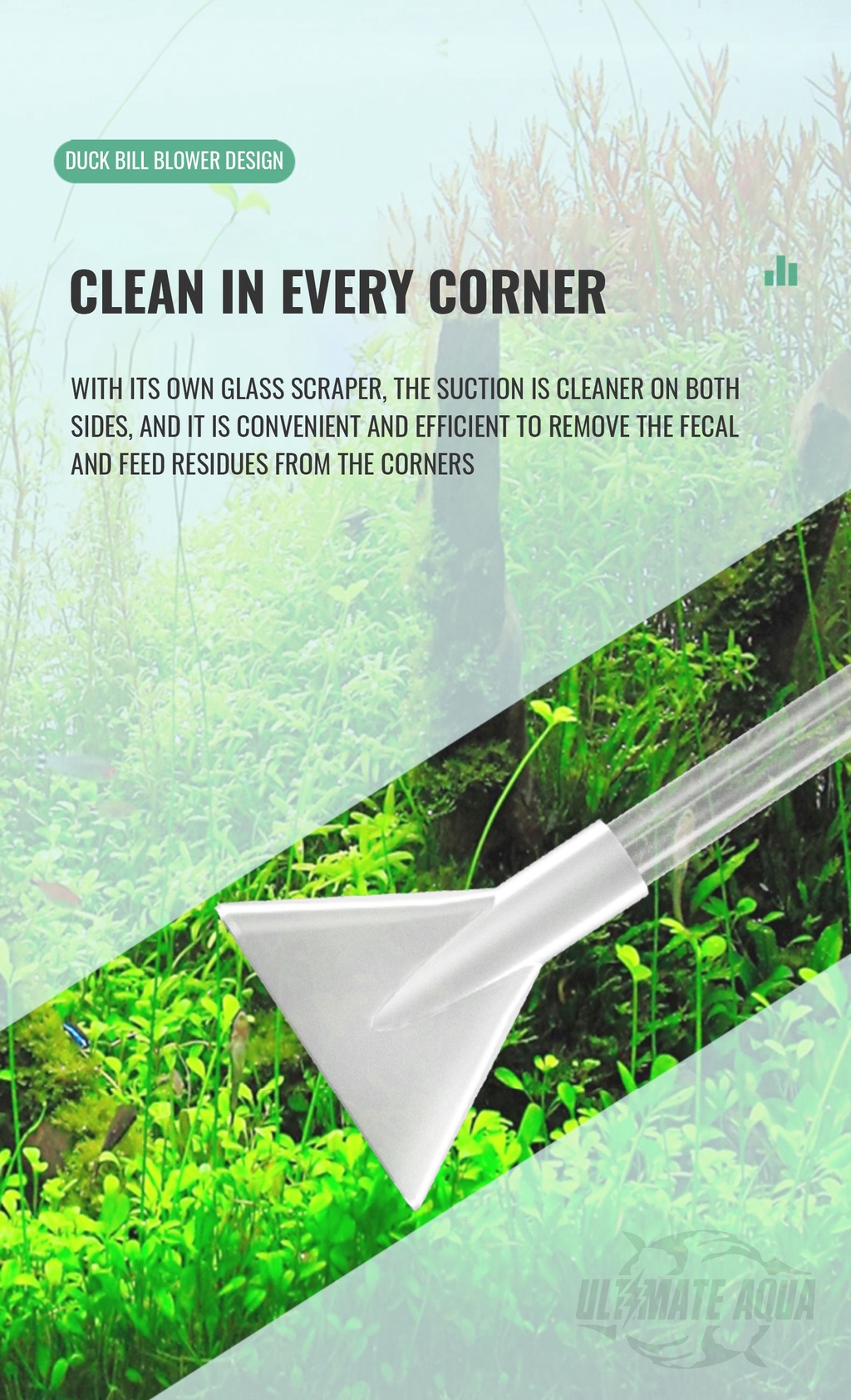 Nepall Aquarium Water Changer, Mini Cleaning Tool With Long Pipe, Handy ...