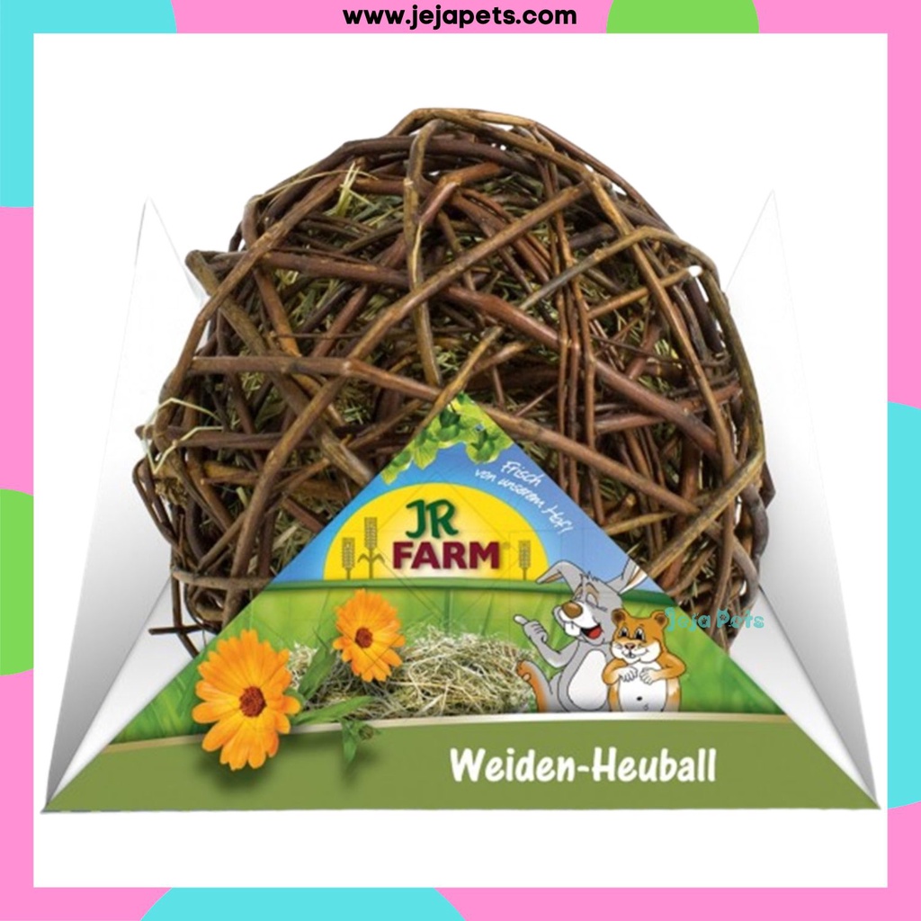 JR Farm Willow Hay Ball - 80g | Shopee Singapore