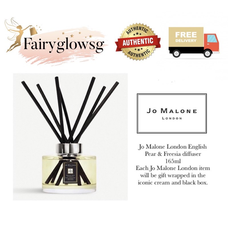 ⭐️Authentic⭐️ JO MALONE LONDON English Pear & Freesia diffuser 165ml (Other Scents Available ...