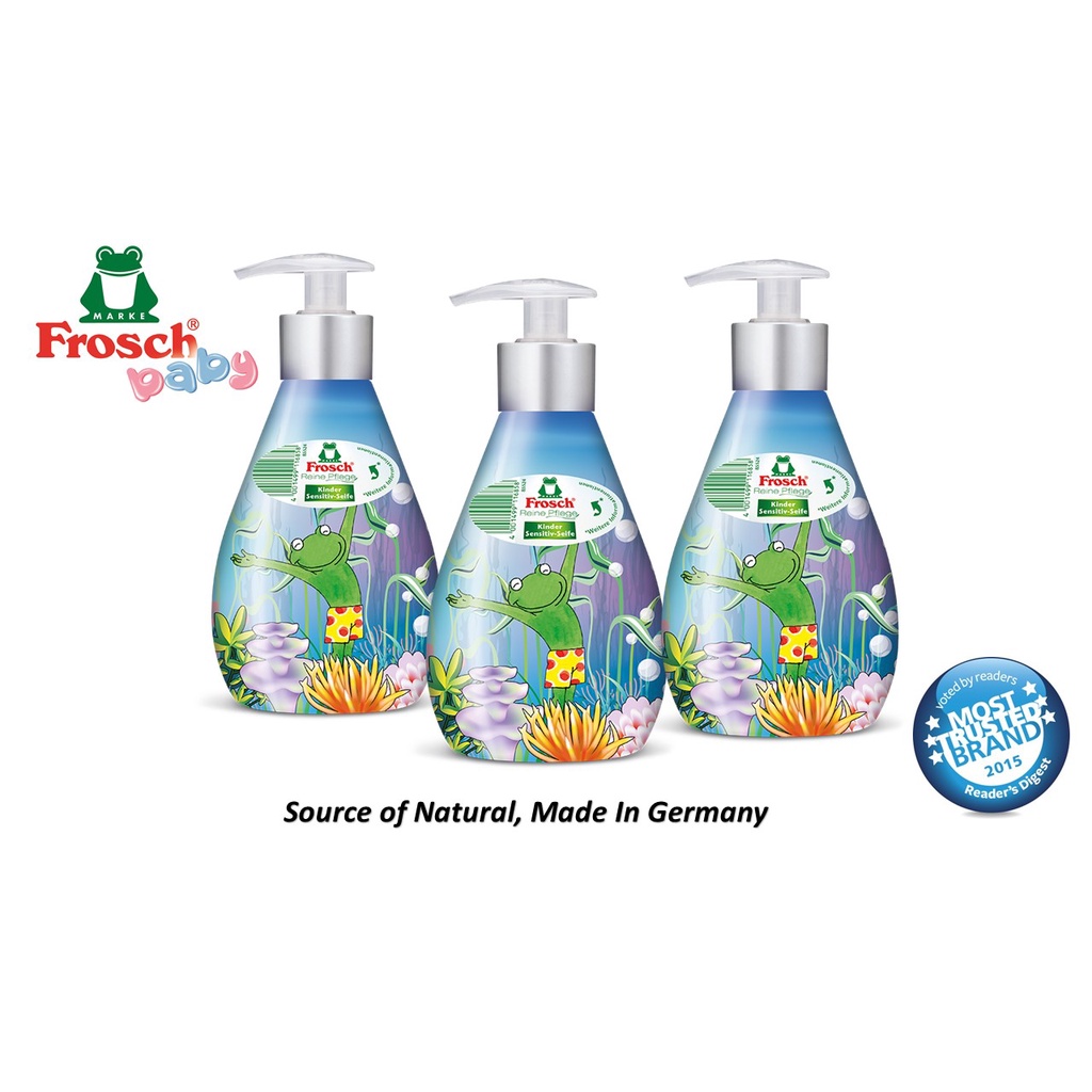 Frosch Kids Hand Wash (3pcs x 300ml) | Shopee Singapore