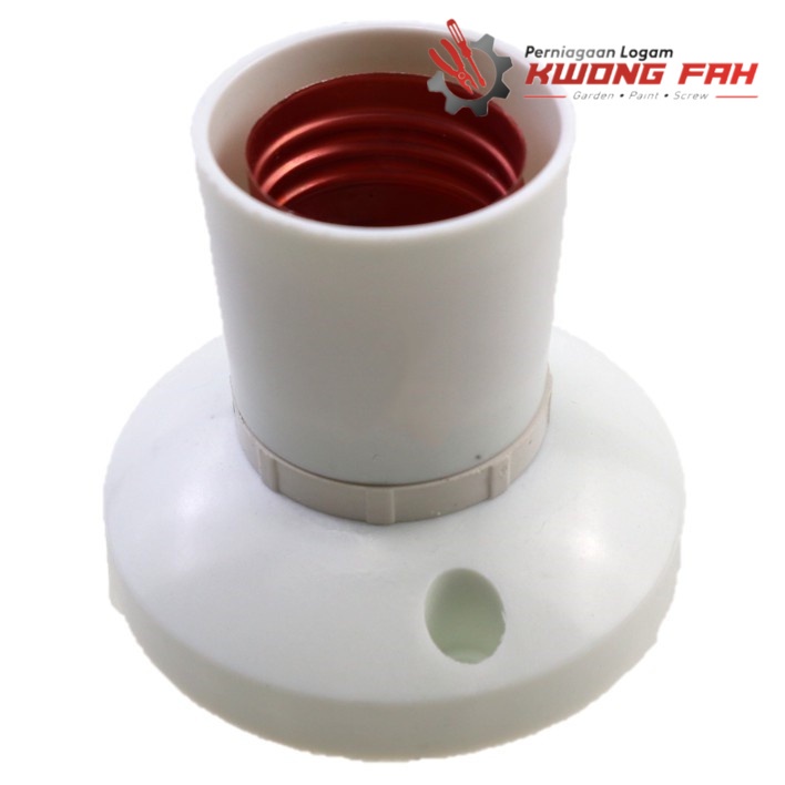 PVC E27 Lamp Holder (High Quality)(Straight Type) | Shopee Singapore