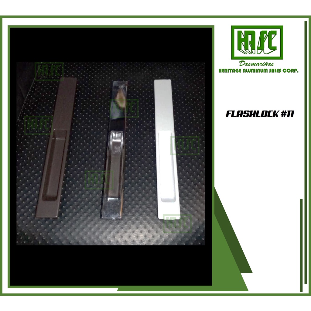 Flush Lock No. 11 / SD 11 (Aluminum Sliding Door Handle) *without hole ...