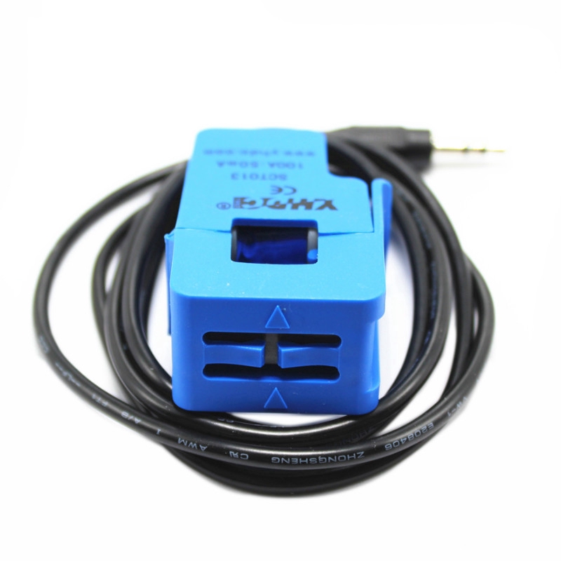 Non-Invasive Split Core Current Transformer AC Current Sensor 100A SCT ...