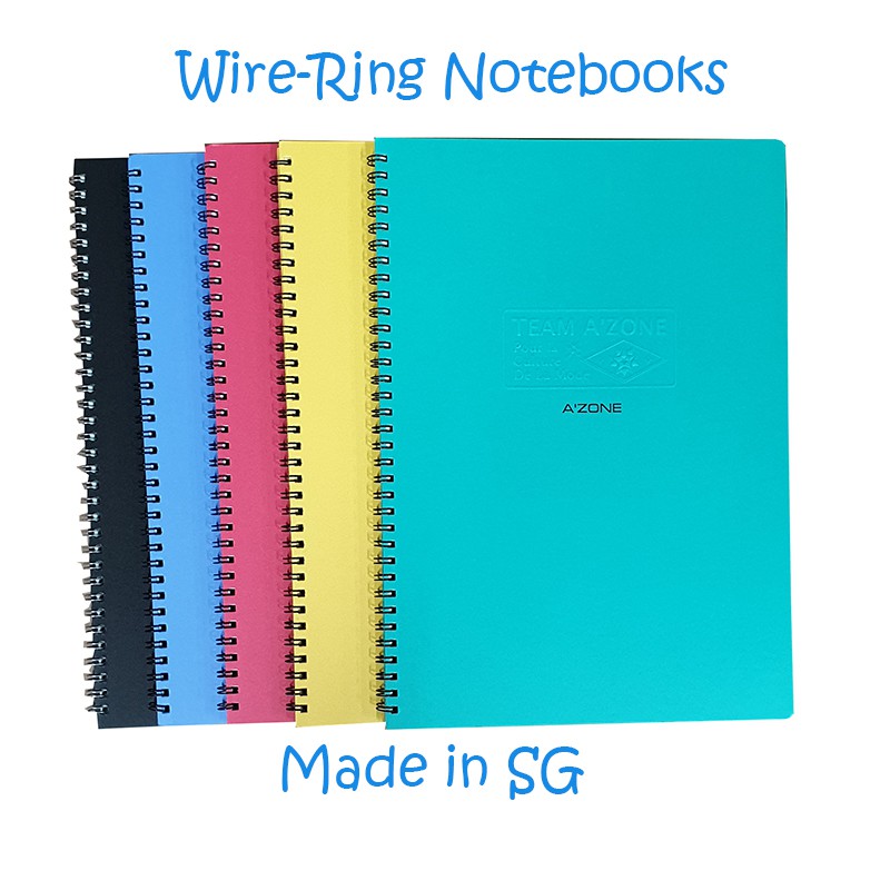 [Value Set of 4] Azone Team Ringbook Note Book with 65 Coloured Sheets ...