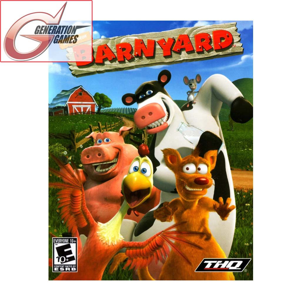 PC Nickelodeon Barnyard (PC CD Windows) (English) | Shopee Singapore