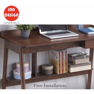 Aaron Solid Wood Study Table/Study Desk(Free Installation) | Shopee Singapore