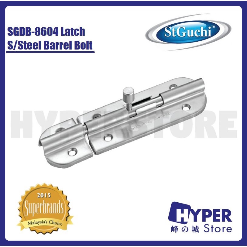 ST GUCHI 4in Stainless Steel Barrel Bolt Latch | SUS 304 Door Bolt ...
