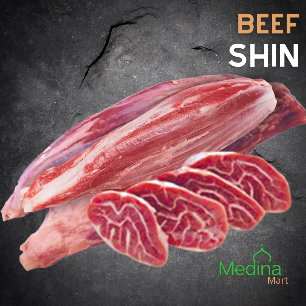 Halal Grass Fed Beef Shin GOLDCOIN (Daging Jelly) (1KG) | Shopee Singapore
