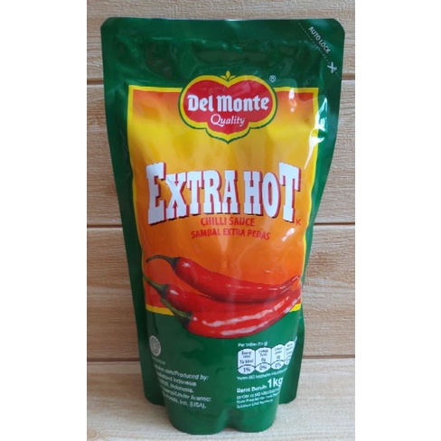 Delmonte Extra Hot Chili Sauce 1kg Delmonte Chili Sauce 1000L Delmonte ...