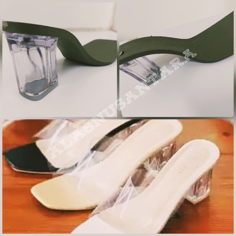 Contemporary glass heels 0036 7cm + 10 insole @ 1 pair | Shopee Singapore