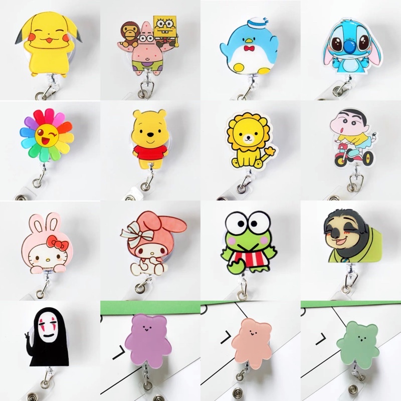 [LOCAL STOCK] Retractable Keychain Tracetogether Elastic Keychain Pull ...