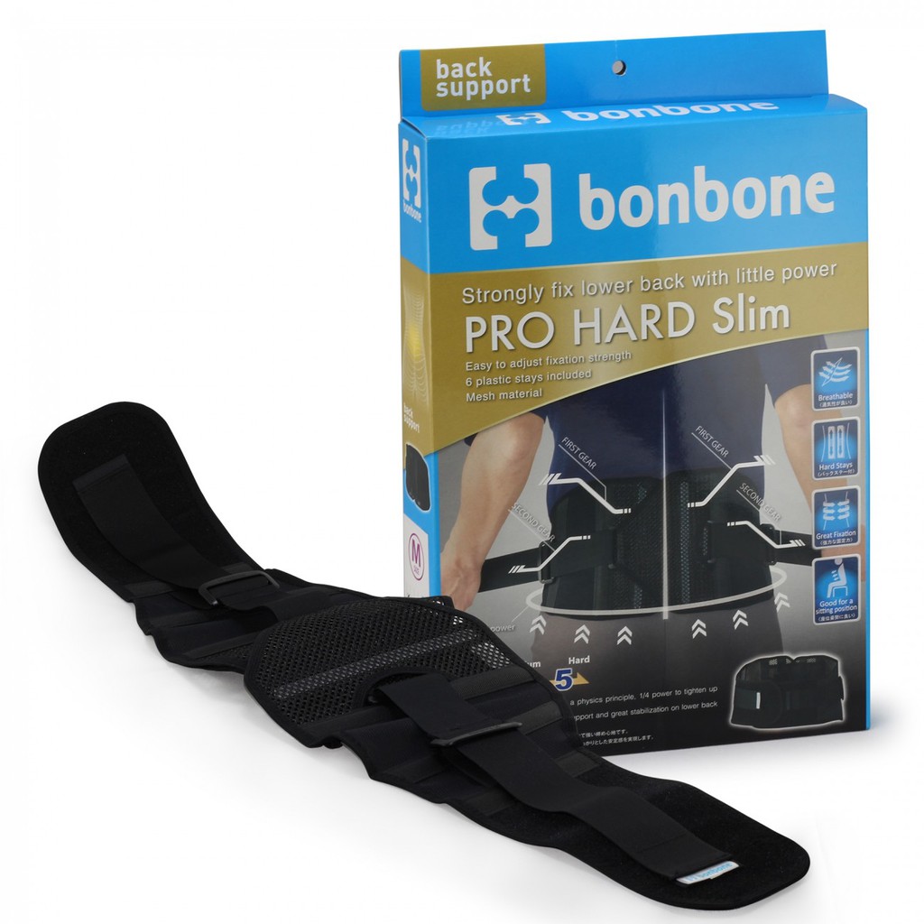 Bonbone belt supports the spine and disc herniation - black Japan ...