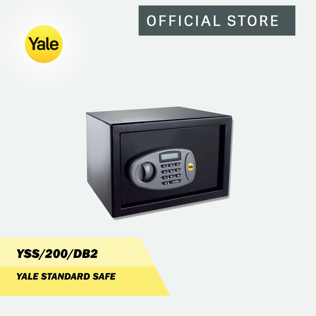 Yale YSS/200/DB2 Standard Home Safe (Note: Dimension of Digital Panel ...