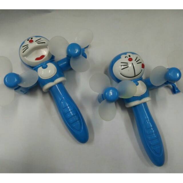 Doraemon rotating manual fan | Shopee Singapore
