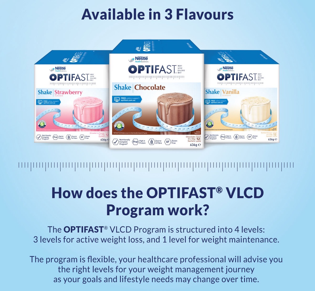 OPTIFAST Milk Shake Slimming Weight Loss Detox VLCD Very Low Calories ...
