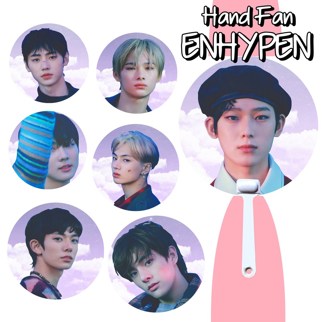 ENHYPEN HAND FAN ENHYPEN KPOP FAN | Shopee Singapore