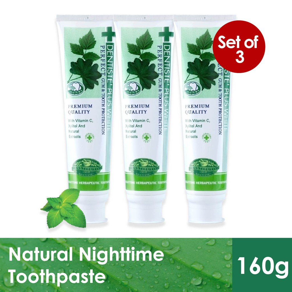 Dentiste Natural Toothpaste 160g set of 3 | Shopee Singapore