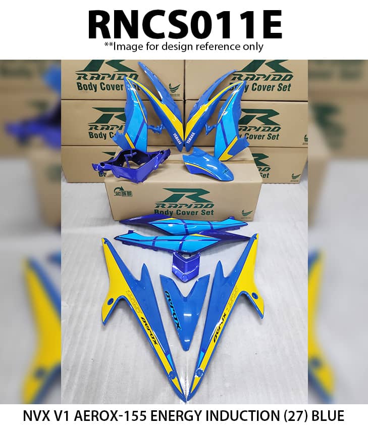 Cover Set Rapido NVX V1 V2 ENERGY INDUCTION (28) Aerox NVX155 ...