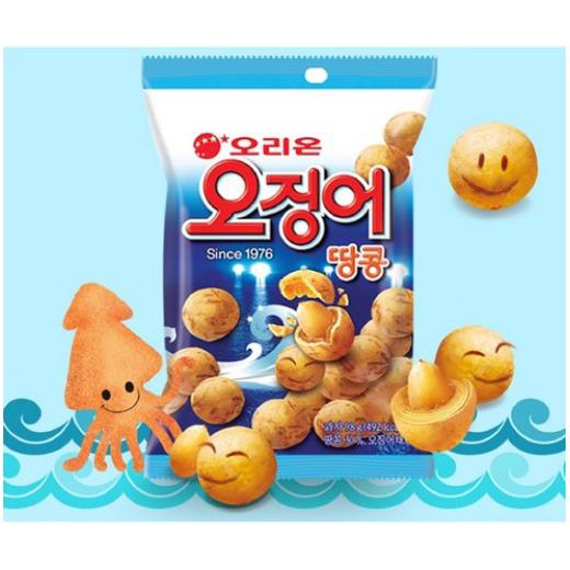 [KOREA] Korean Orion Peanut & Squid Ball Value Pack (98g X 3ea ...